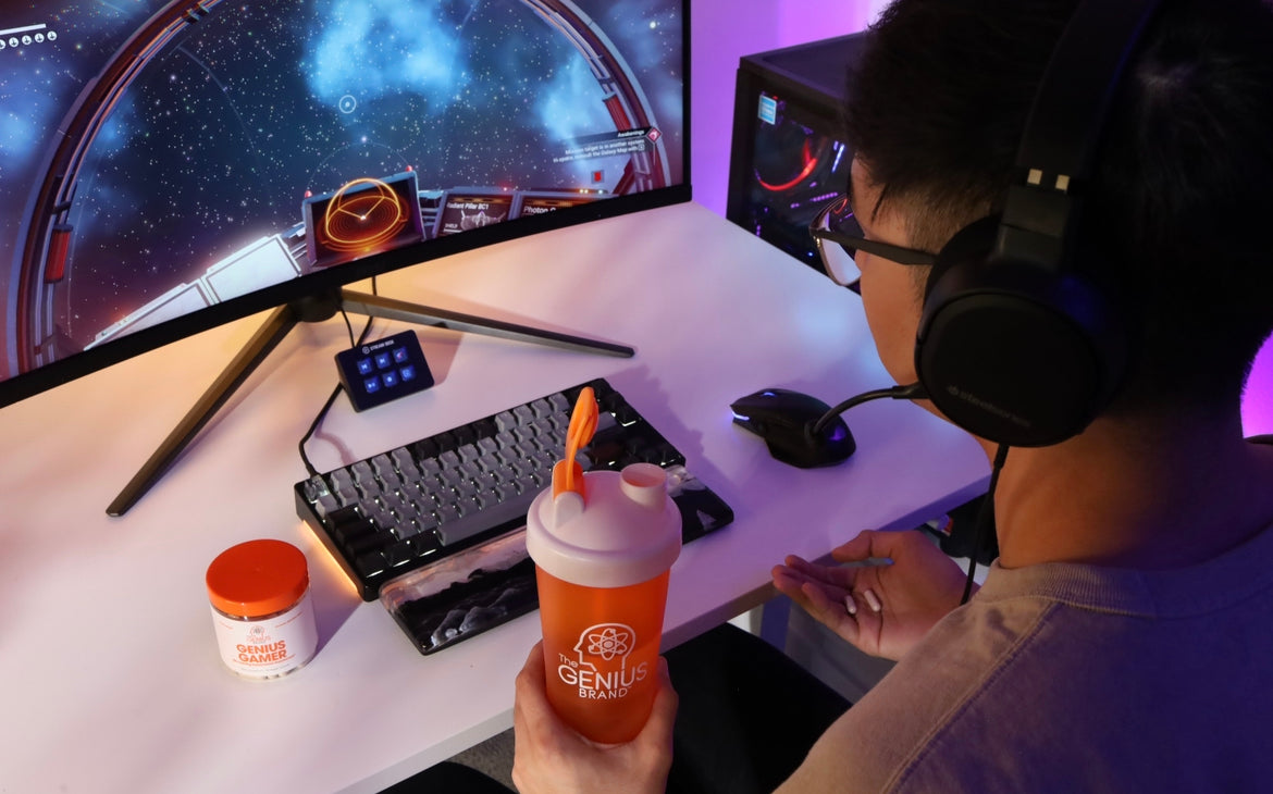 Get a Gamer's Edge for Focus, Energy, and Eye Support