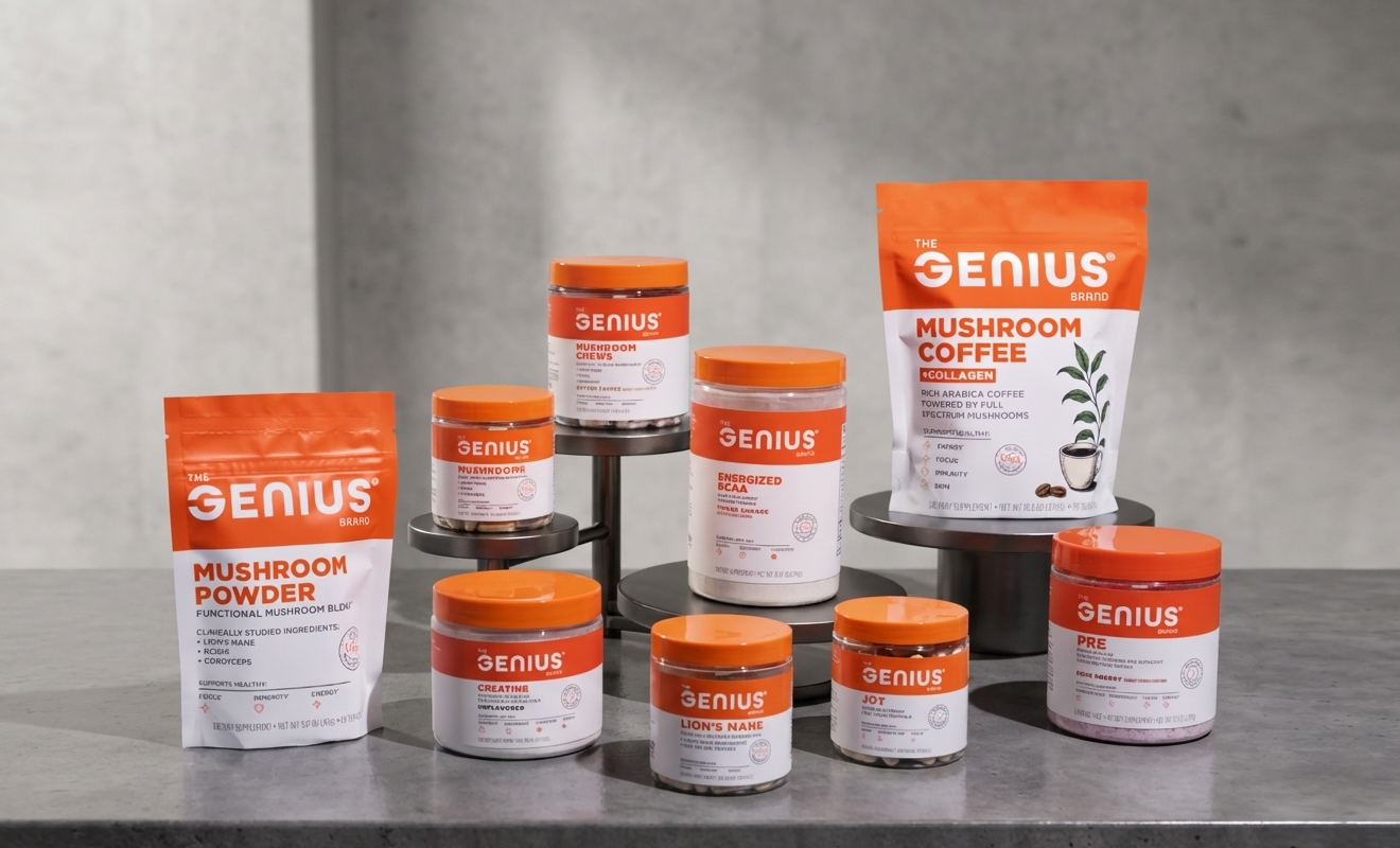Best Selling Supplements | The Genius Brand
