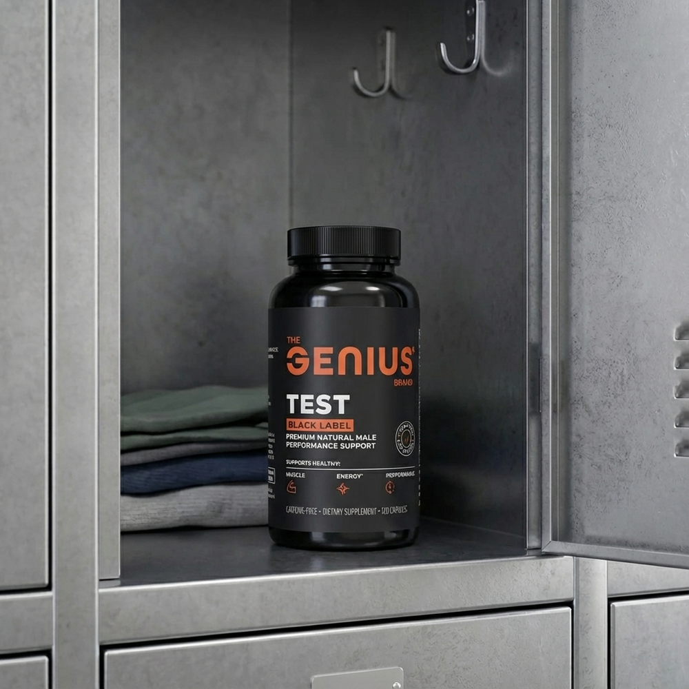 Genius Test Black Label | Daily Support for Strength, Energy & Vitality ...