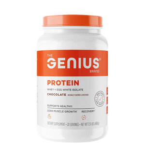 Genius Protein | Whey & Egg White Protein – The Genius Brand