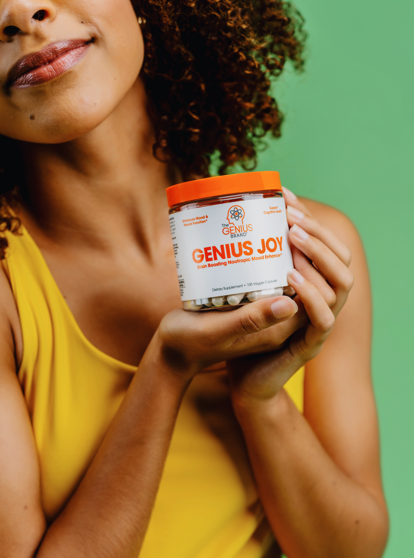 Genius Joy - Elevate Mood & Conquer Stress w/ Premium Nootropic Support