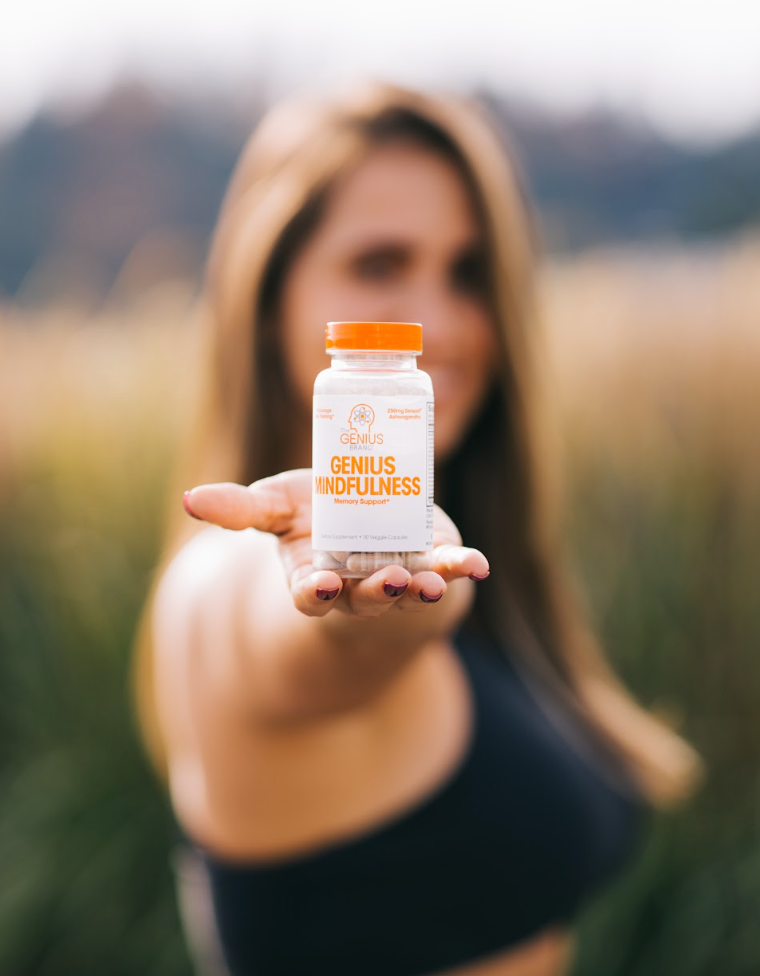Genius Mindfulness | Cognitive & Stress Management Supplement