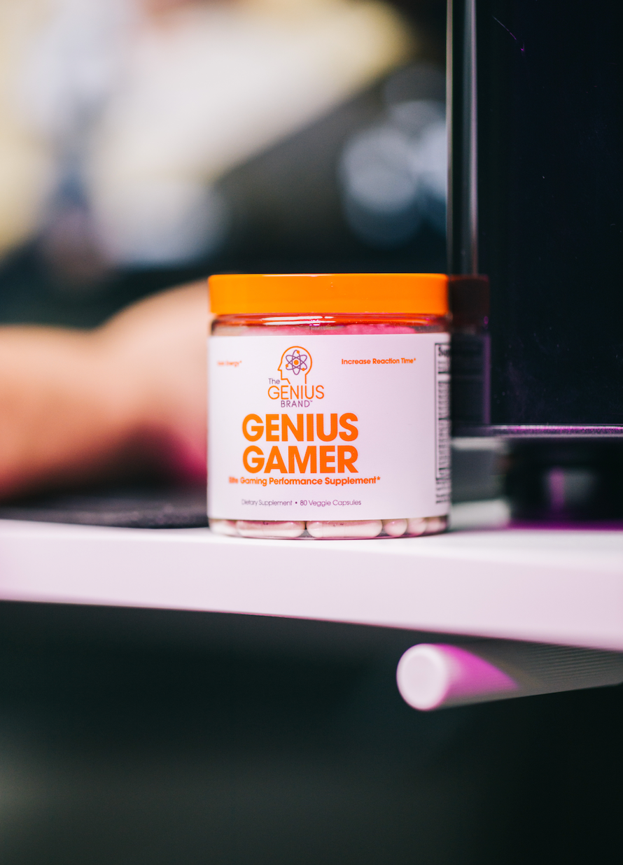Genius Gamer - Elite Gaming Formula for Focus, Energy & Motivation