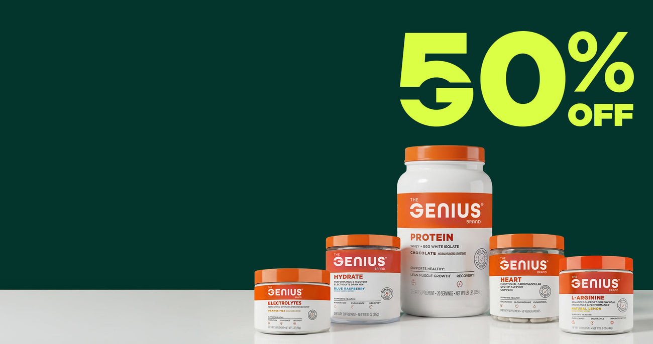 The Genius Brand | Smart Supplements for Peak Performance