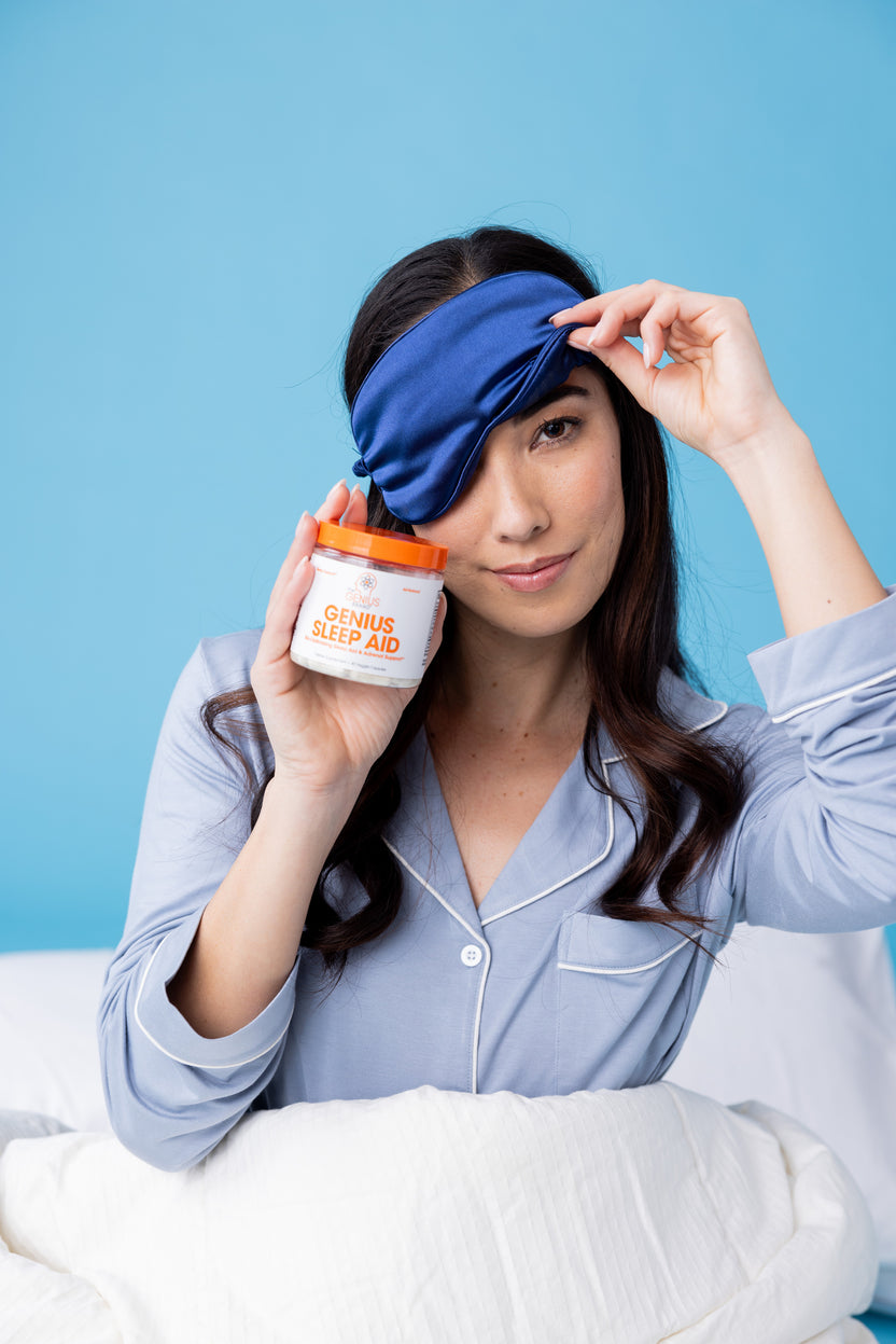 Genius Sleep Aid - Natural Formula for Deep Sleep & Adrenal Support