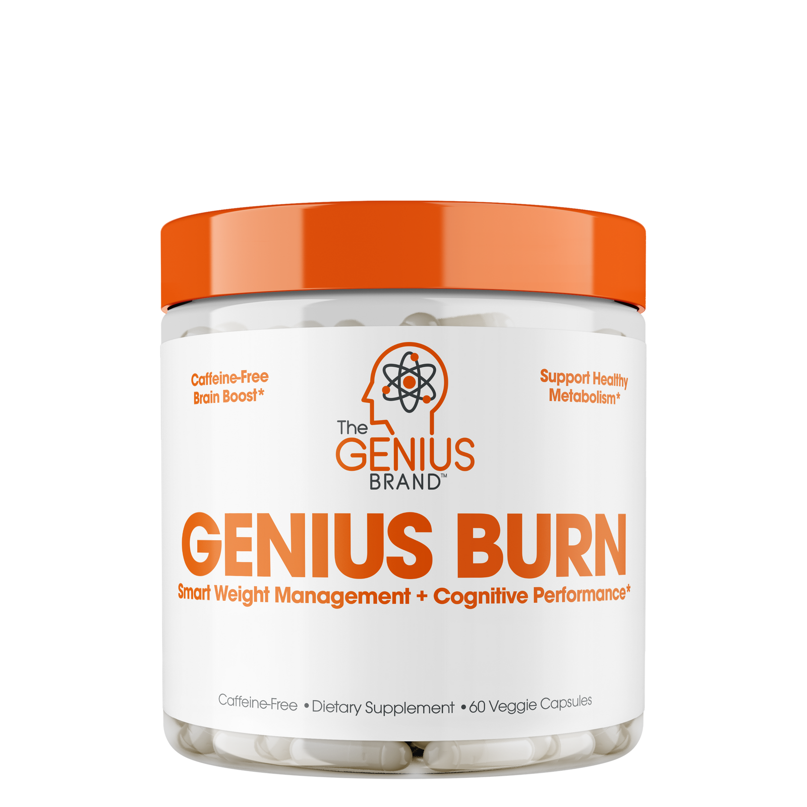 Genius Caffeine | Sustained Release Energy Capsules for All-Day Focus
