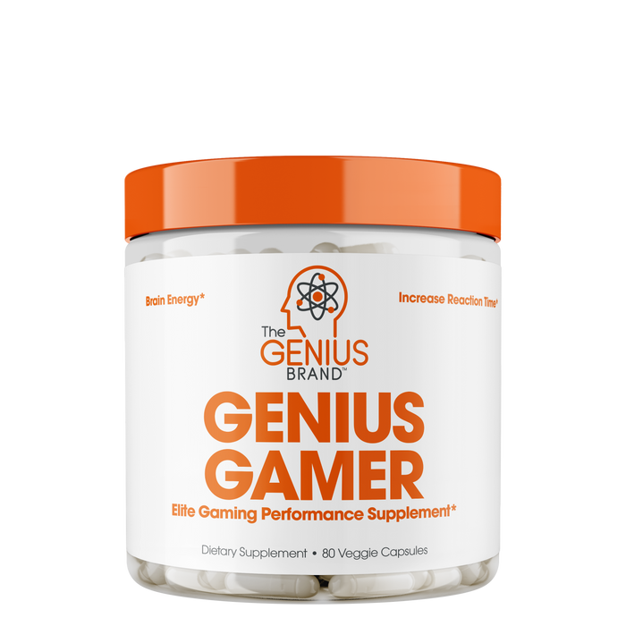 Genius Gamer - Elite Gaming Formula for Focus, Energy & Motivation