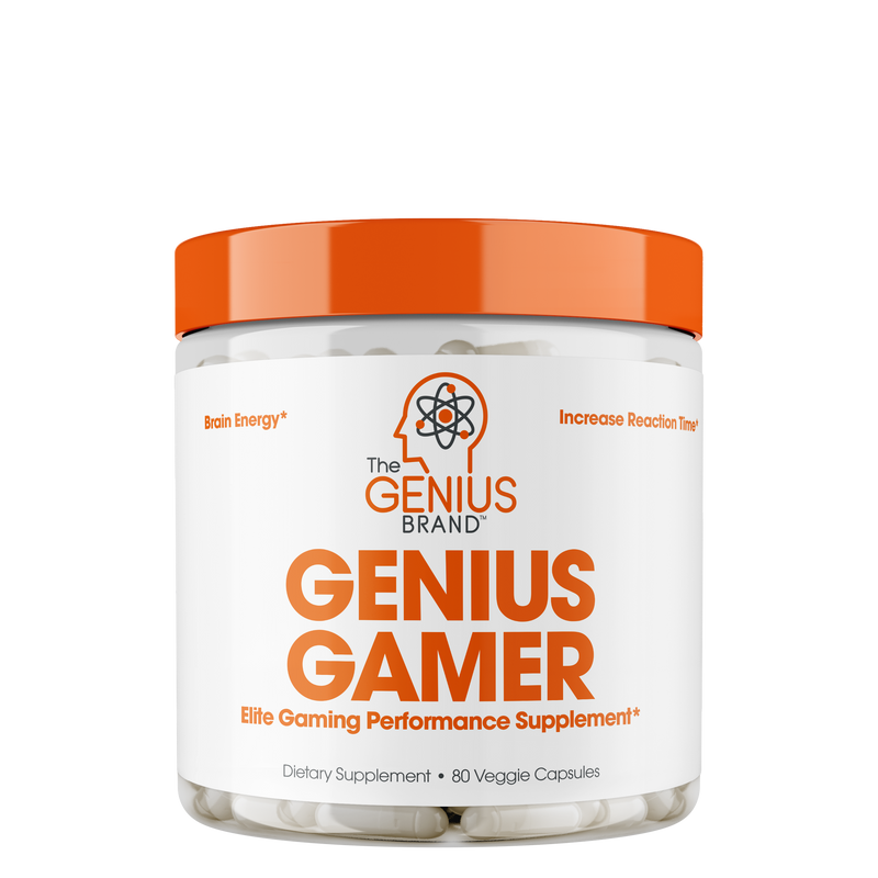 Genius Gamer - Elite Gaming Formula for Focus, Energy & Motivation